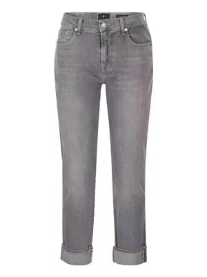 7 For All Mankind Five-pocket Jeans - Grey