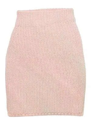 Loewe Crochet Mini Skirt - Pink