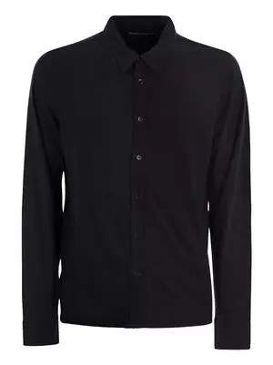 Majestic Filatures Long-sleeved Shirt - Blue