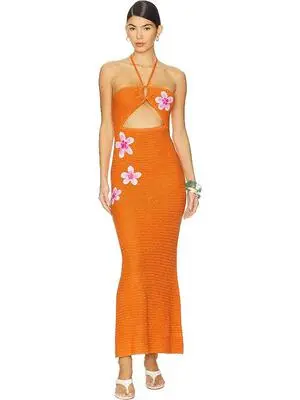 CAPITTANA Pipa Dress - Orange