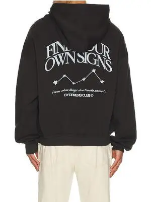 DRMERS CLUB Find Your Own Signs Hoodie - Faded Black
