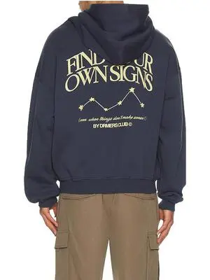 DRMERS CLUB Find Your Own Signs Hoodie - Cosmic Navy