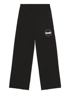 BOILER ROOM Wide Sweatpant - Black