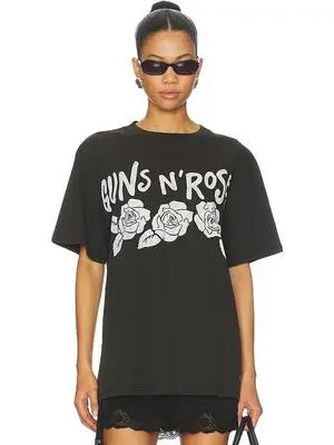 PHILCOS Guns N' Roses Roses Tee - Black Pigment