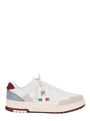 FILA Rissmo Low Lux Sneakers - White  Ecru  & Syrah