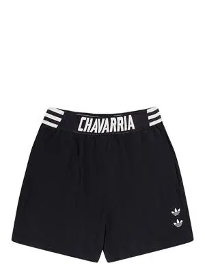 ADIDAS X WILLY CHAVARRIA Cotton Bermuda Shorts - Black