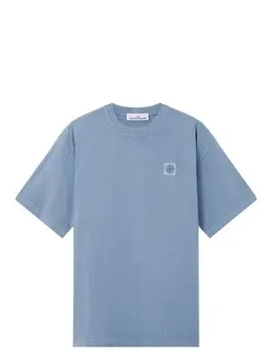 Stone Island Organic Cotton Tshirt - Blue