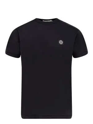 Stone Island Cotton Tshirt - Black