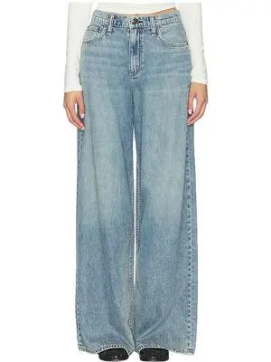 Rag & Bone Featherweight Sofie Full Wide Jeans - Blue