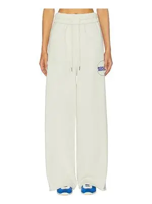 BOILER ROOM Wide Leg Sweatpants - Grey