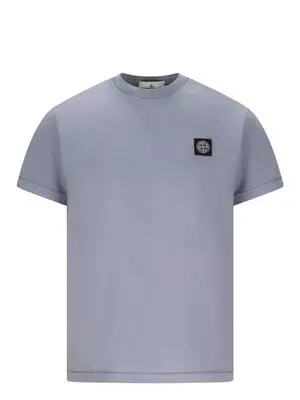 Stone Island Compass-patch Slim T-shirt - Blue