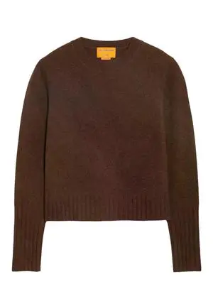 GUEST IN RESIDENCE Shrunken Crew Cashmere Sweater