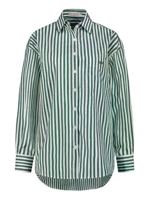 PARAMIDONNA Striped Shirt - Green