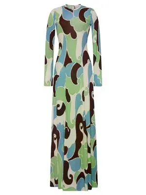 Cara Cara Aspen Printed Maxi Dress - Neutrals