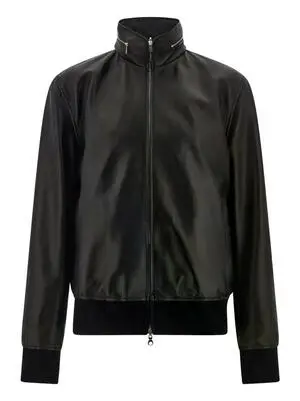 FERRAGAMO Reversible Nappa Blouson Jacket - Black
