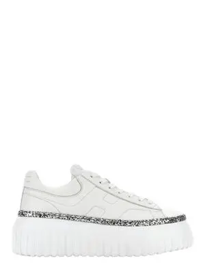 HOGAN Lace-Up Platform Sneakers
