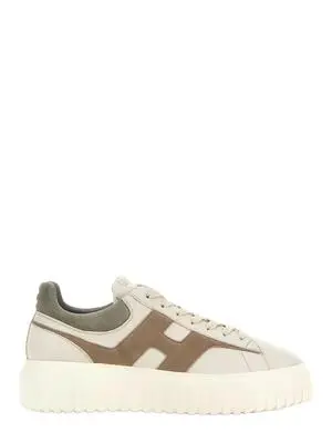 Hogan H-stripes Platform Sneakers - Neutrals