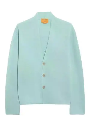 Guest In Residence Everywear Buttoned Cardigan - Blue