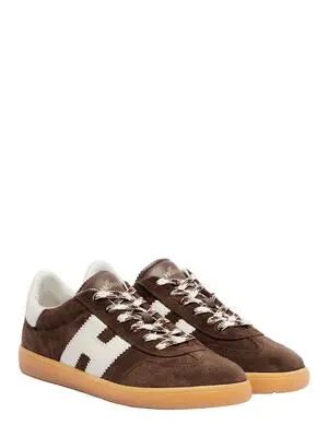 Hogan Suede Sneakers - Brown