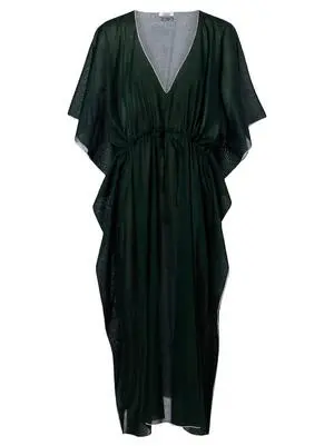 ERES Voilier Cotton Voile Kaftan - Green