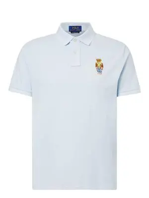 Polo Ralph Lauren Polo Bear Cotton Piqué Polo Shirt - Blue