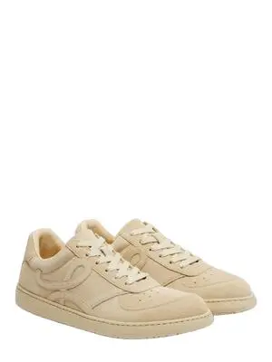 Loewe Jambo Suede Sneakers - Beige