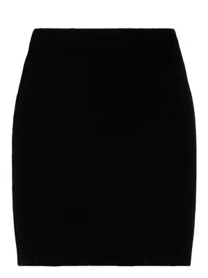 Vince Knitted Miniskirt - Black