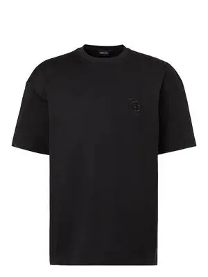 Giorgio Armani Cotton Jersey T-shirt - Black