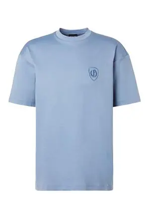 Giorgio Armani Cotton Jersey T-shirt - Blue