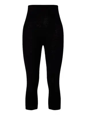 Chloé Knitted Capri Pants - Black