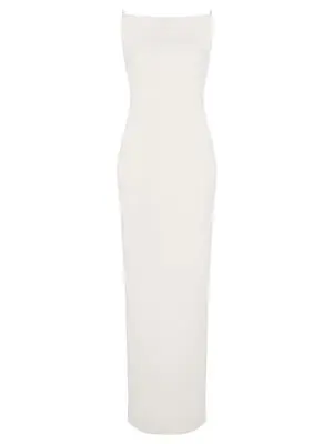 Givenchy Crepe Maxi Dress - Ivory