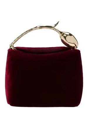 Erdem Micro Bloom Bag Red