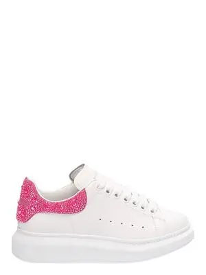 ALEXANDER MCQUEEN Oversized Crystal Embellished Sneakers