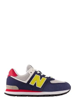 NEW BALANCE 574 - Natural Indigo/honeycomb/team Red