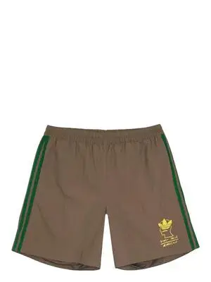 BRAIN DEAD X Adidas Track Shorts - Brown