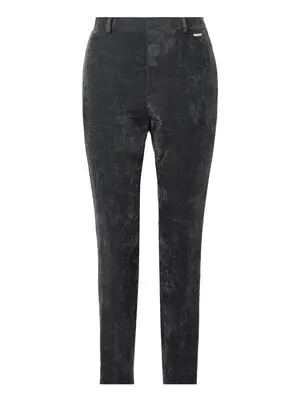 Gucci Cotton-blend Velvet Skinny Pants - Green
