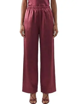 BY MALENE BIRGER Wide Leg Pants - Wine