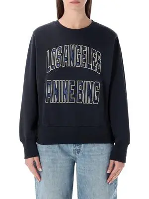 ANINE BING Crewneck Sweatshirt - Black