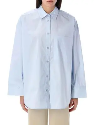 BY MALENE BIRGER Shirt - Sky Blue