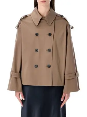 BY MALENE BIRGER Collared Jacket - Brown
