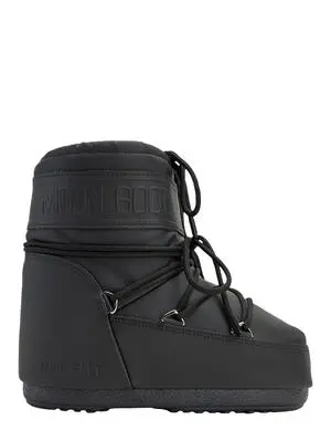 Moon Boot Icon Rubber Low Boot Black