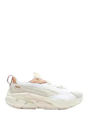 PUMA Spina Nitro Premium Leather Sneakers - White