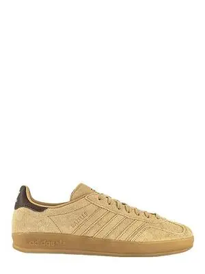Adidas Gazelle Indoor Suede Trainers - Golden Beige Golden