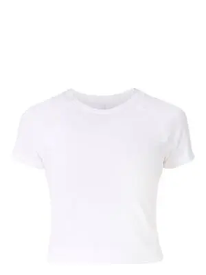 Sweaty Betty Athlete Seamless Stretch-woven T-shirt - White