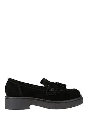 Kurt Geiger Mylo Suede Loafers - Black