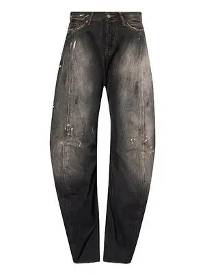 Acne Studios Trafalgar Barrel-leg Denim Jeans - Black