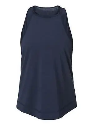 Sweaty Betty Stretch-woven Tank Top - Navy Blue