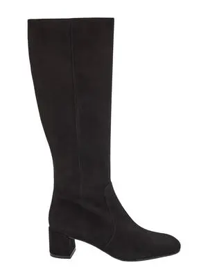 STUART WEITZMAN Maeve Knee-High Suede Boots Black