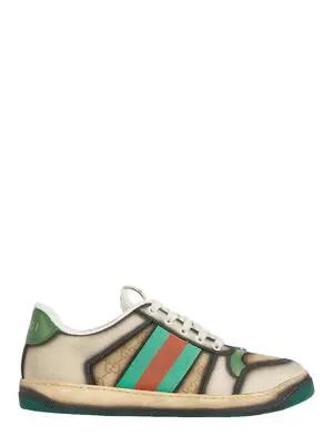 Gucci Screener Gg Canvas Sneakers - Beige