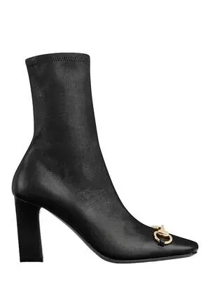 Gucci Bootie With Horsebit - Black